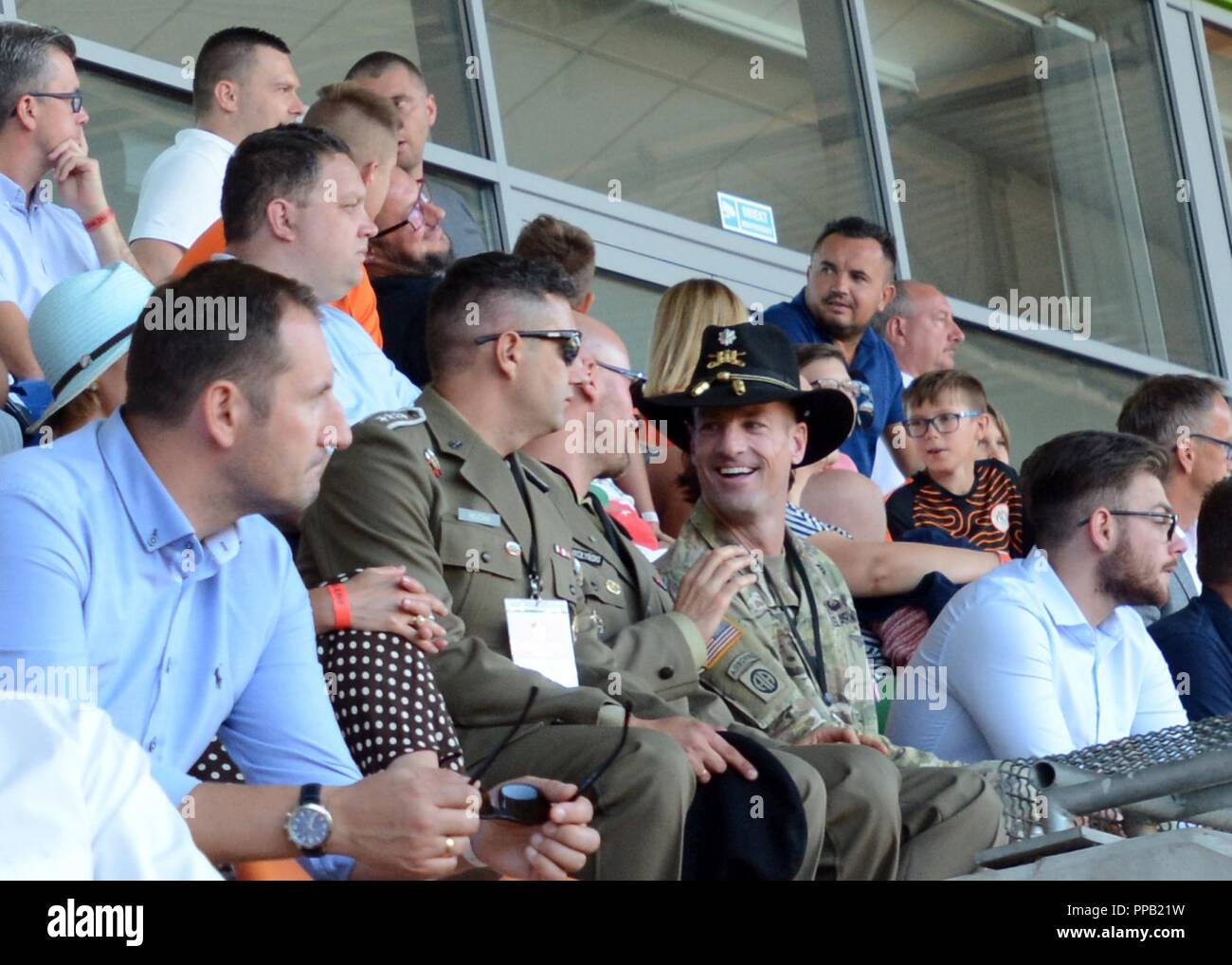 U.S. Army Lt. Col. Matthew Rogers, the commander of the 91st Brigade ...