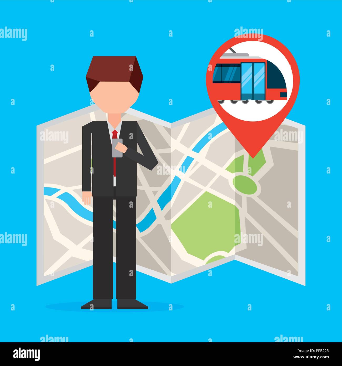 gps navigation transportation man search map location meter vector ...