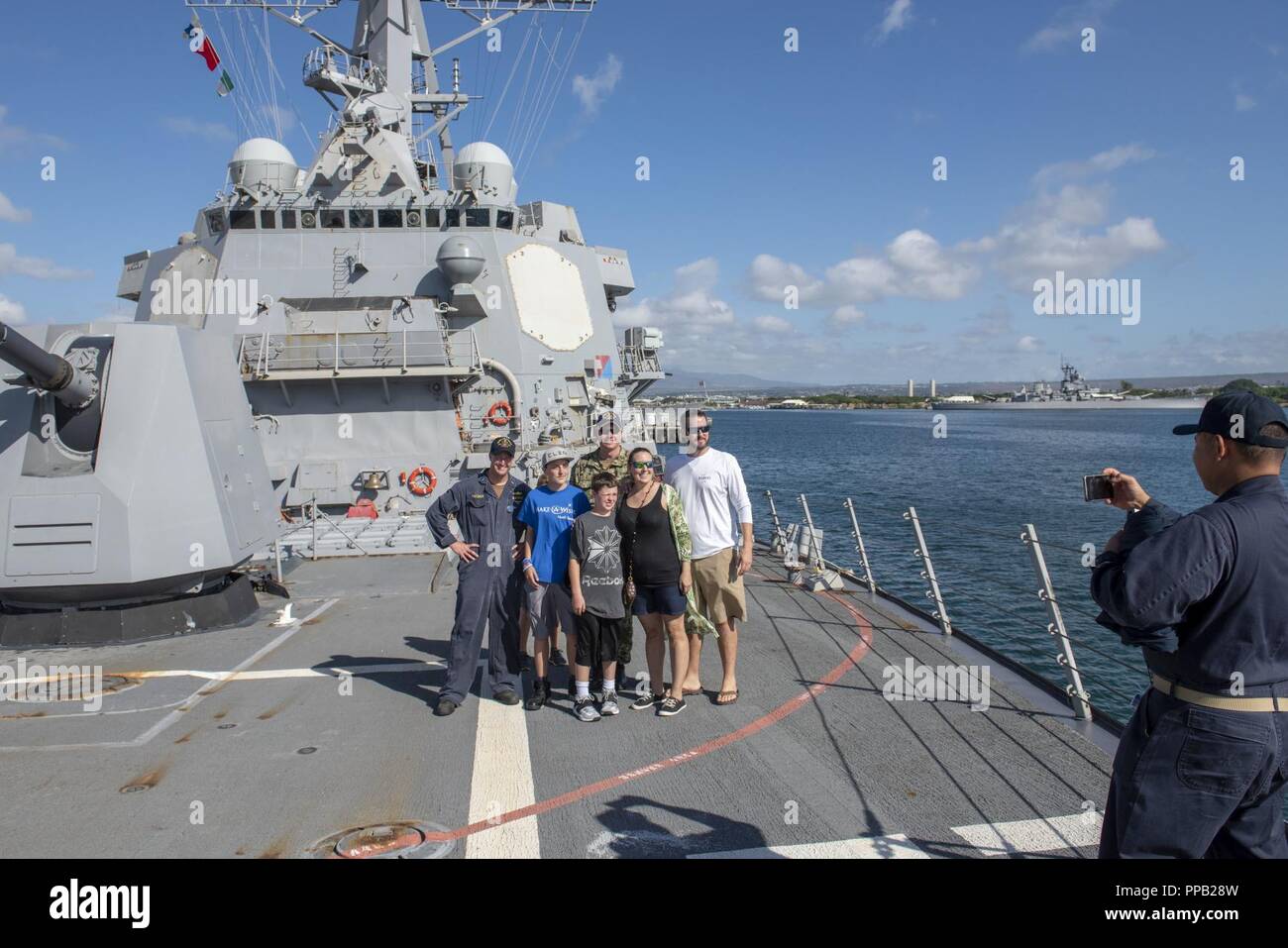 JOINT BASE PEARL HARBOR-HICKAM (Aug. 12, 2018) Austin Prather, a Dallas ...