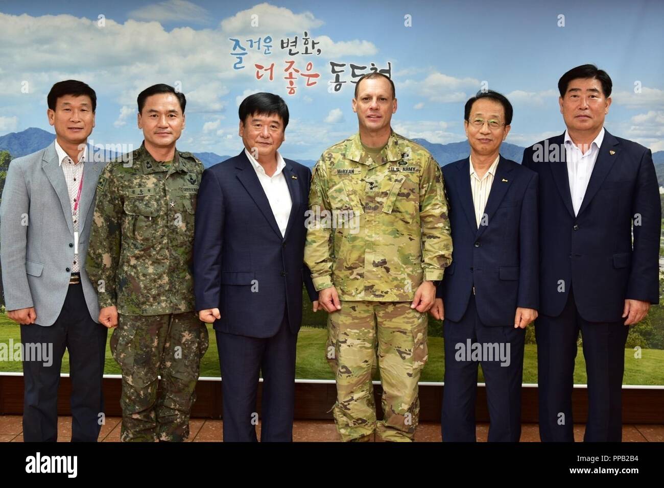 DONGDUCHEON, Republic of Korea –Maj. Gen. D. Scott McKean, commanding ...