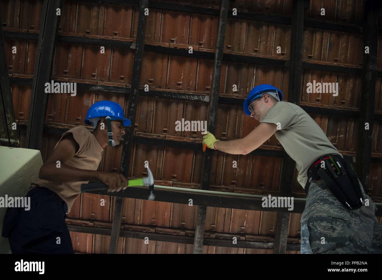 Sri Lankan air force Leading Aircraftman Dilan Sampath Dissanayaka and ...