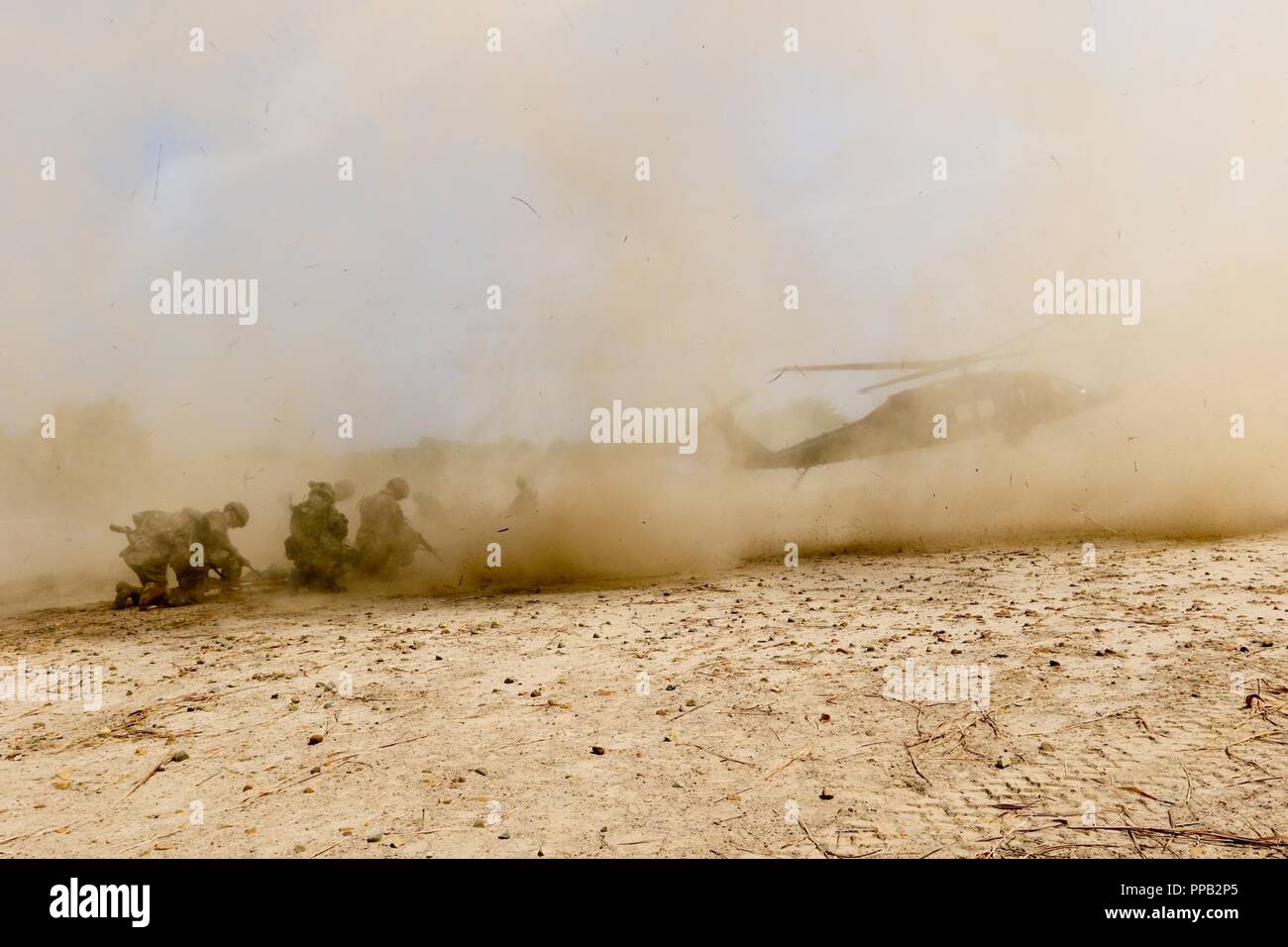PENANJONG GARRISON, Brunei-- Soldiers with the 1st Battalion, 151st ...