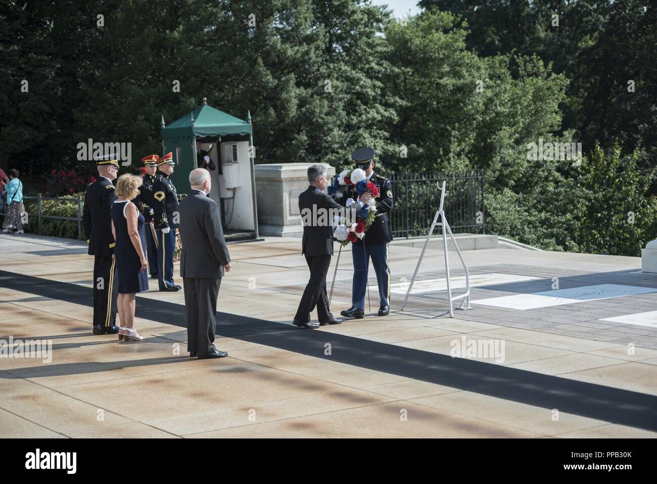 U.S. Army Maj. Gen. Michael Howard (left), commanding general, U.S ...