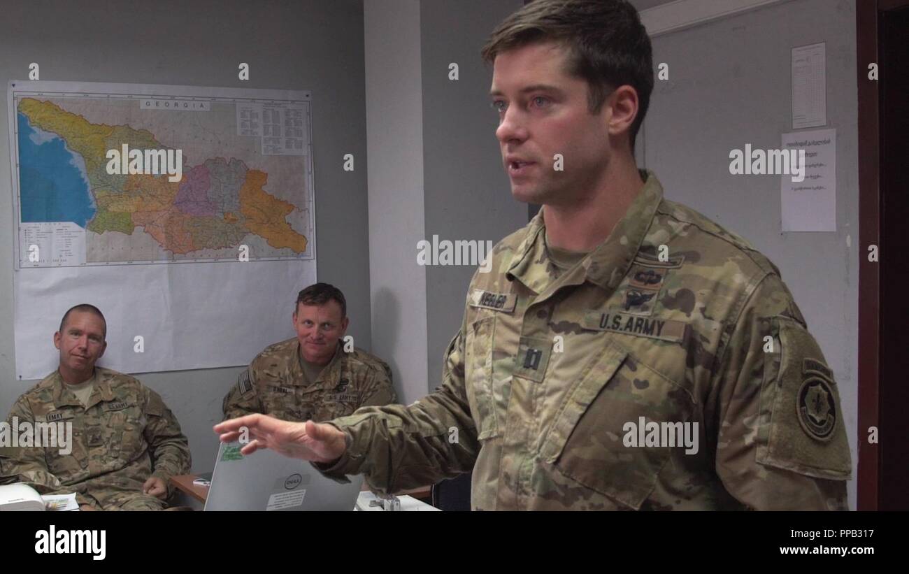 U.S. Army Capt. Sean Keeler, commander of Lightning Troop, 3rd Squadron ...