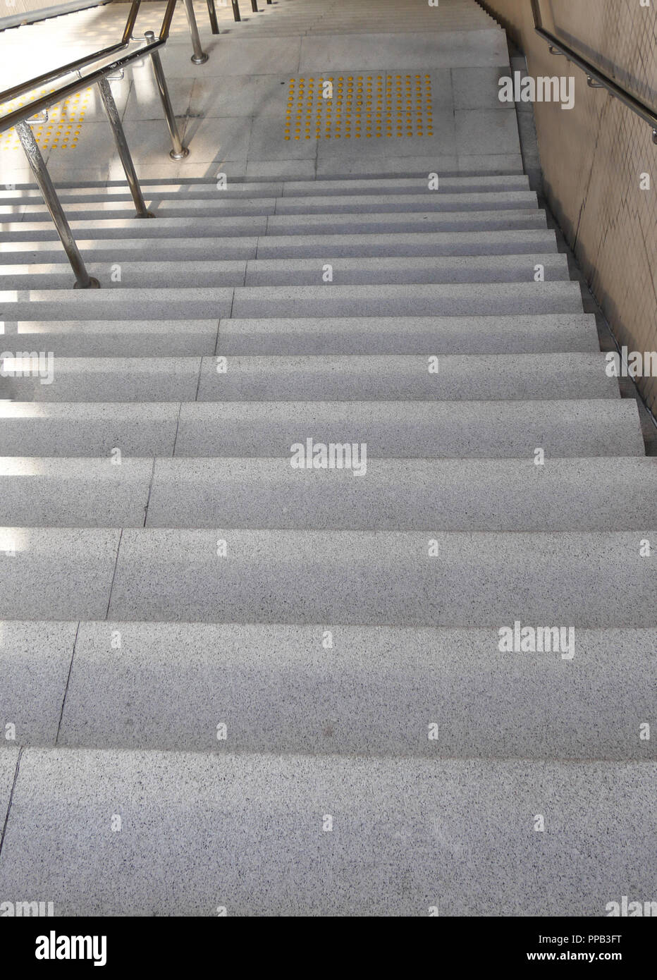 stairs in metro station Stock Photo - Alamy