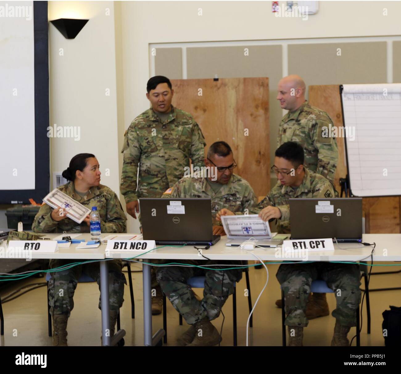 Soldiers of the 29th Infantry Brigade Combat Team simulate operating in ...