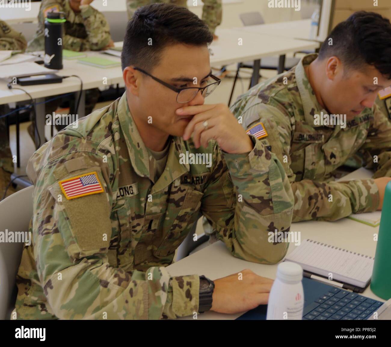 Soldiers of the 29th Infantry Brigade Combat Team simulate operating in ...