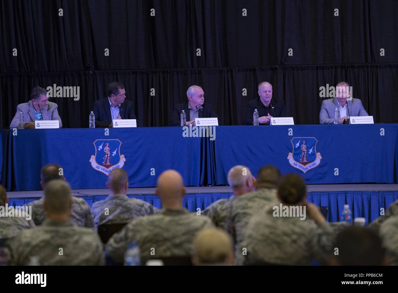A panel consisting of former Command Chief Master Sergeants of the Air ...