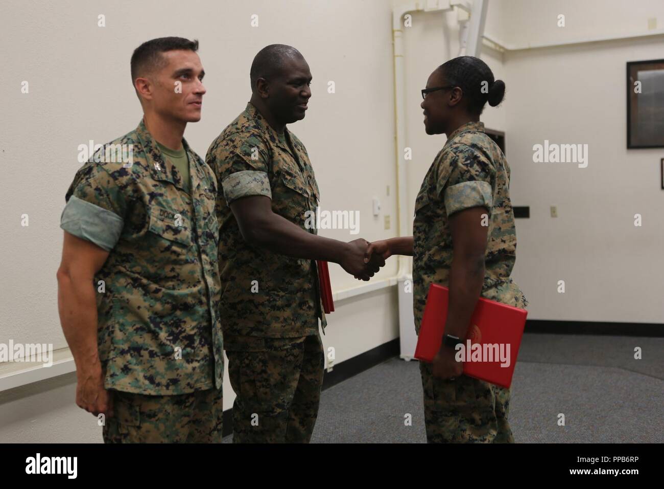 Col. Charles Dockery, commanding officer of Marine Corps Air Station ...