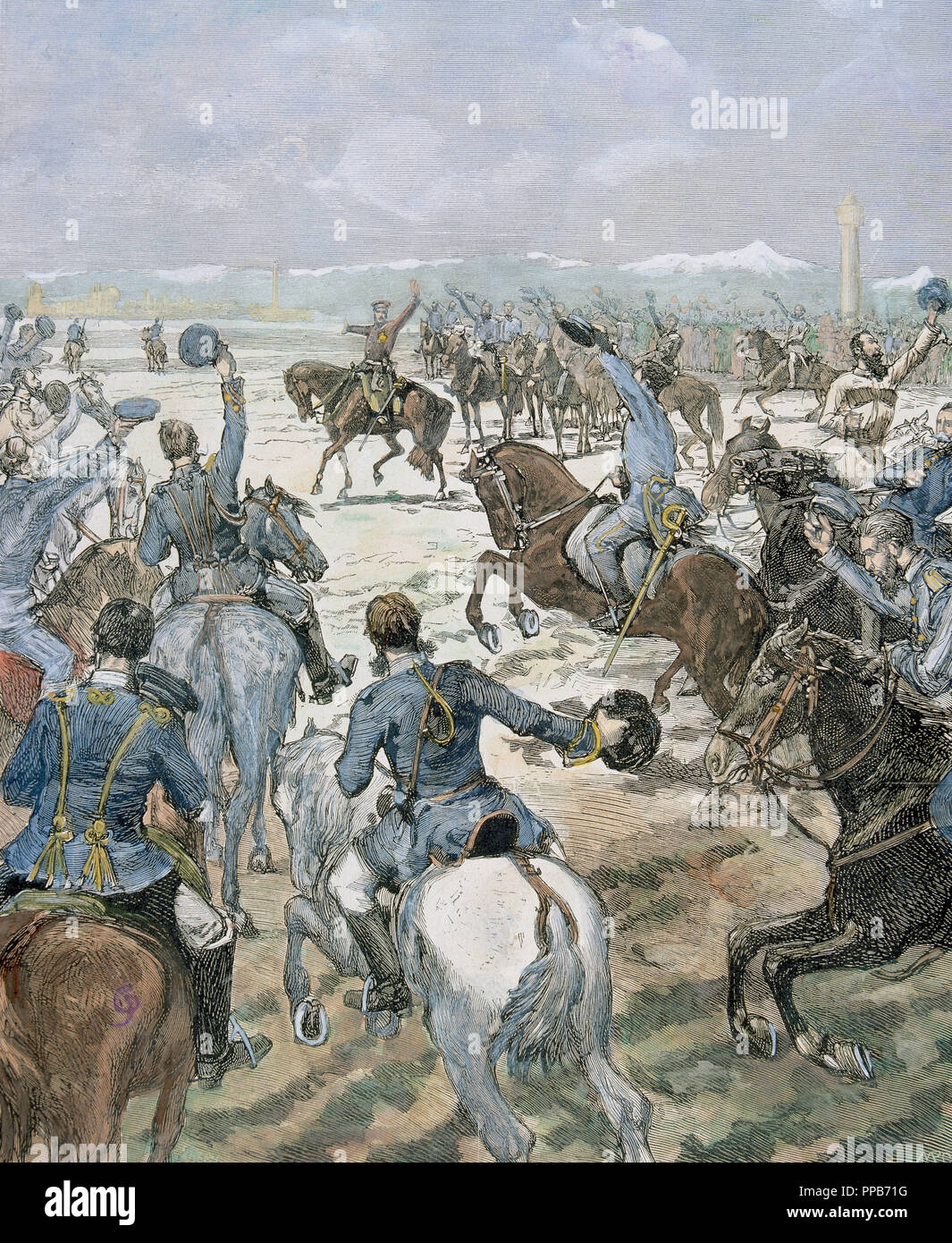 Russo-Turkish War. The Grand Duke Nicholas of Russia told his troops ...