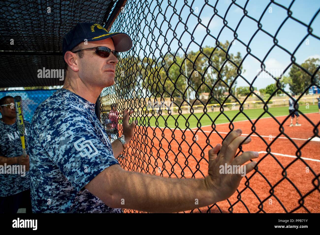 AIR STATION NORTH ISLAND, Calif. (August 16, 2018) Capt. Timothy Slentz ...
