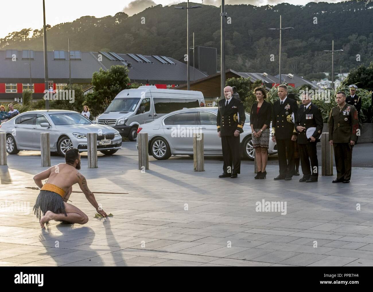 Maori soldier hi-res stock photography and images - Alamy