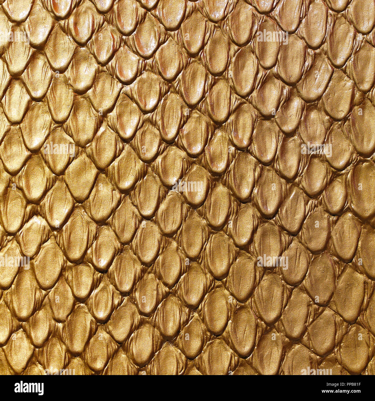 Gold snake skin fashion leather texture Stock Photo - Alamy