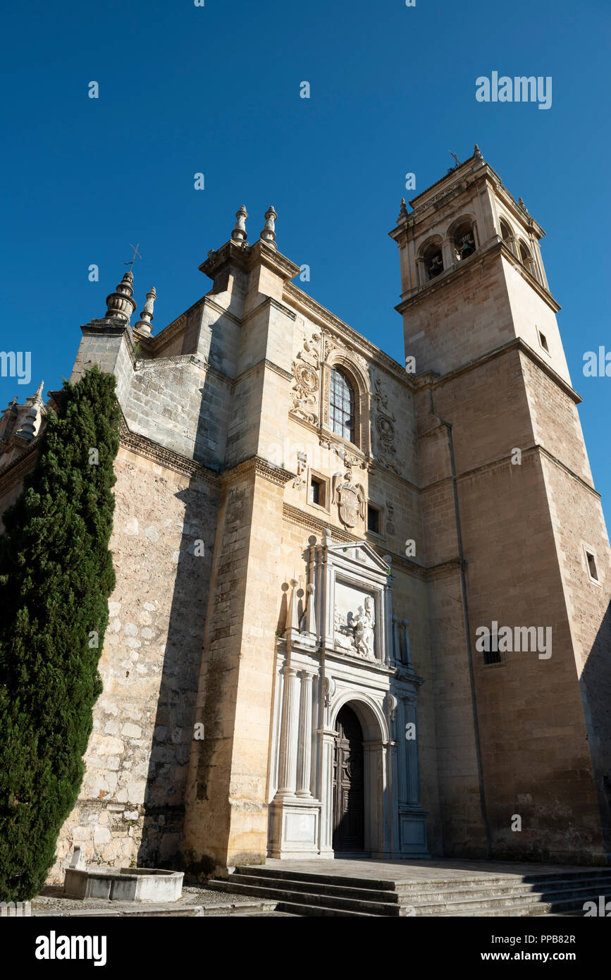 Renaissance church and monastery, Monasterio de San Jerónimo, Granada ...