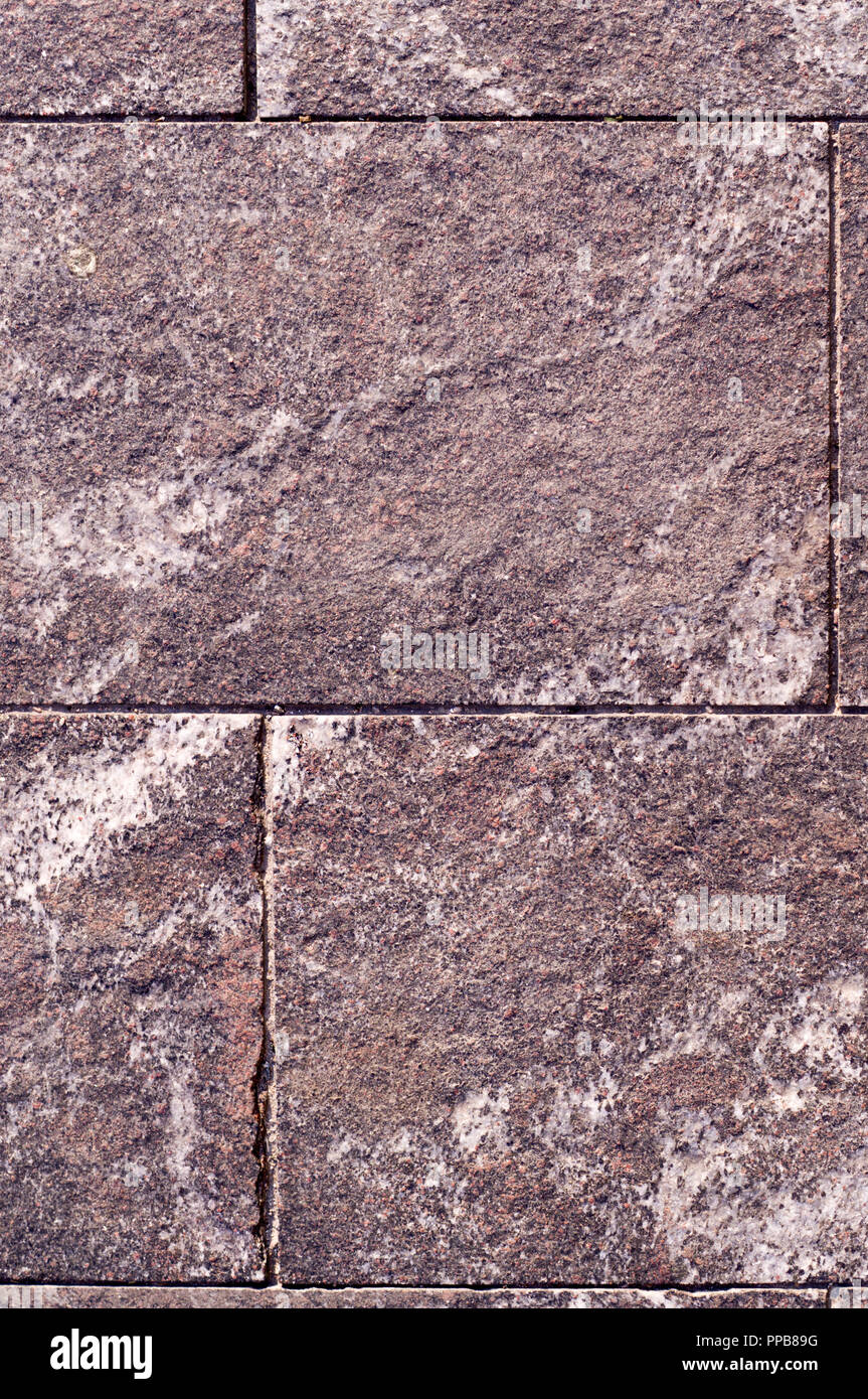 beige granite stone tiled background. architecture, texture Stock Photo ...