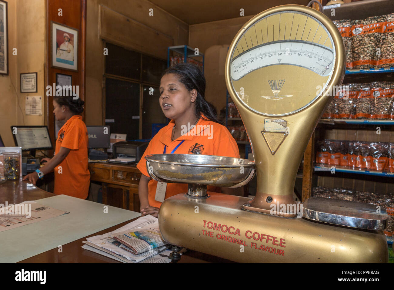Tomoca Coffee Shop Addis Ababa, Ethiopia Stock Photo - Alamy