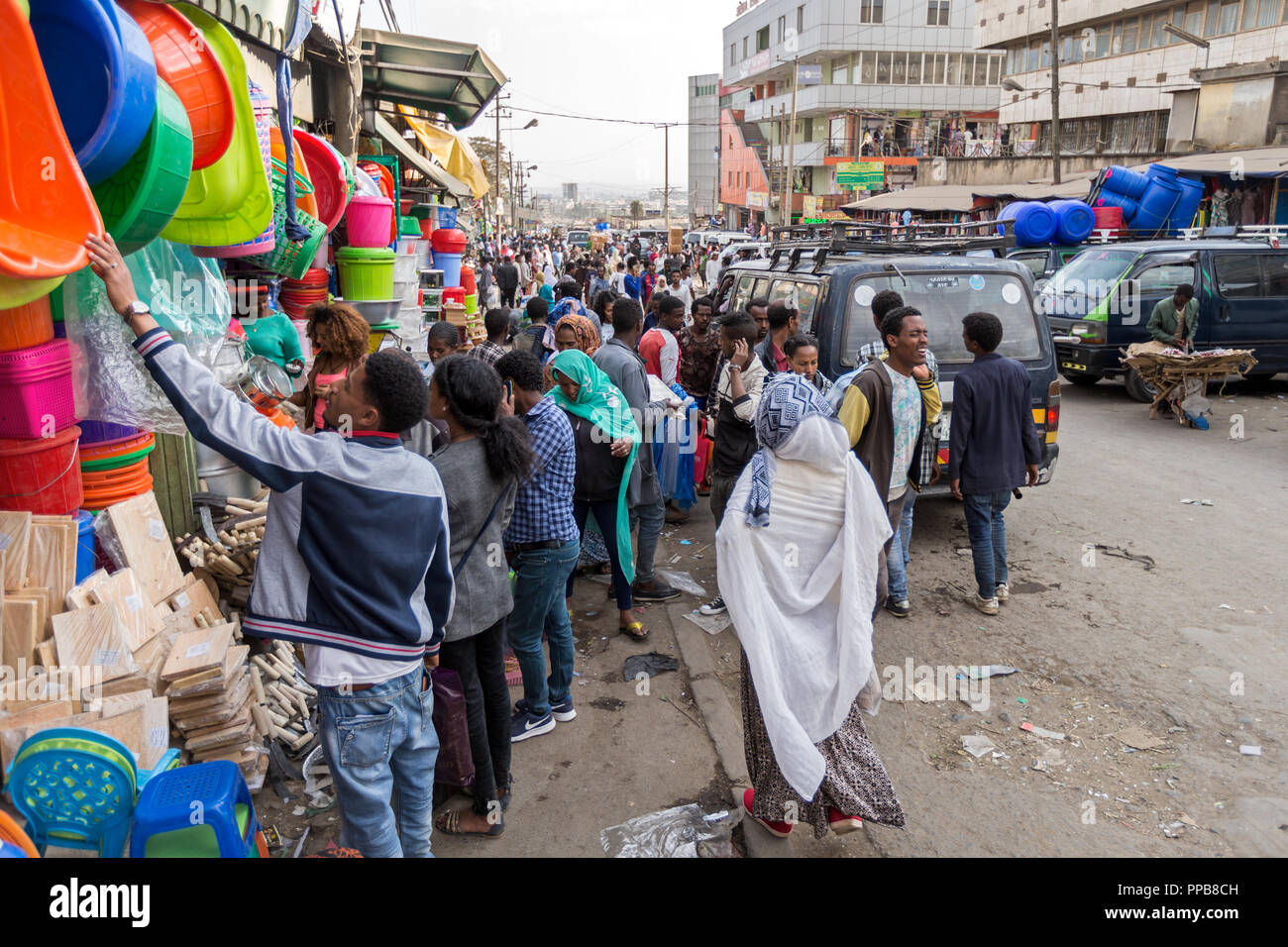 Merkato addis ababa hi-res stock photography and images - Alamy