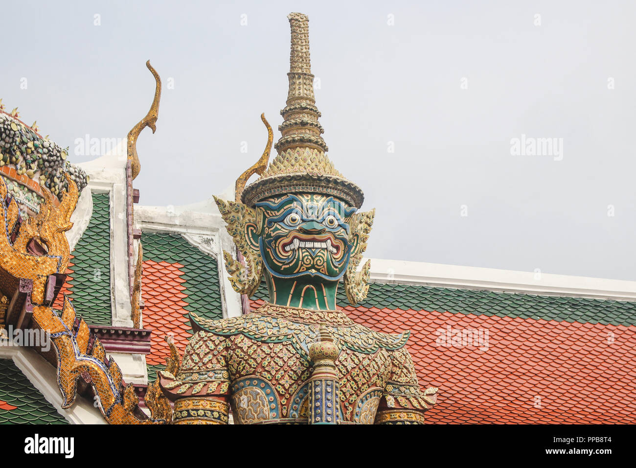 Buddhist demon statue hi-res stock photography and images - Alamy
