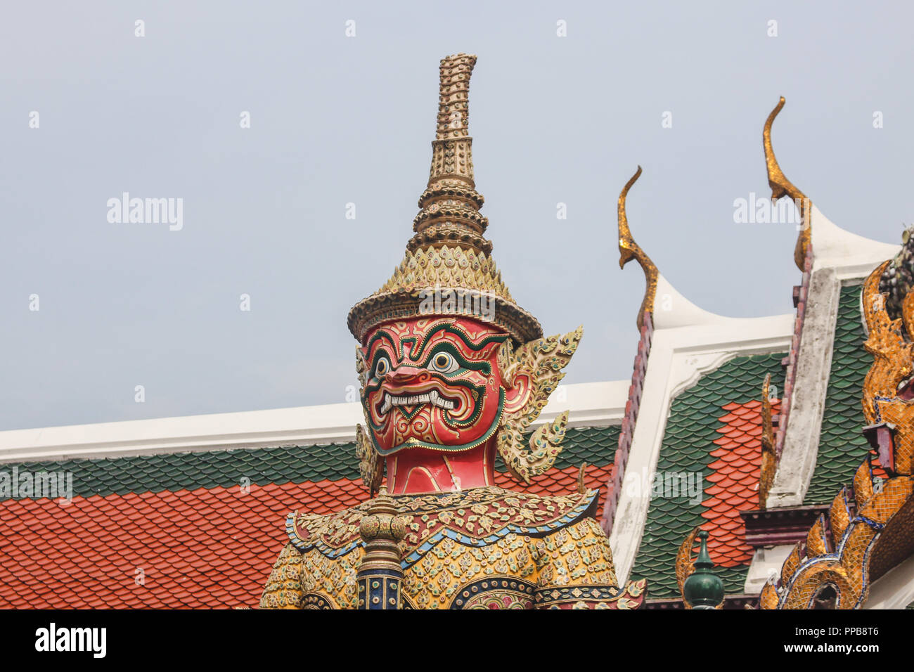 Buddhist demon statue hi-res stock photography and images - Alamy