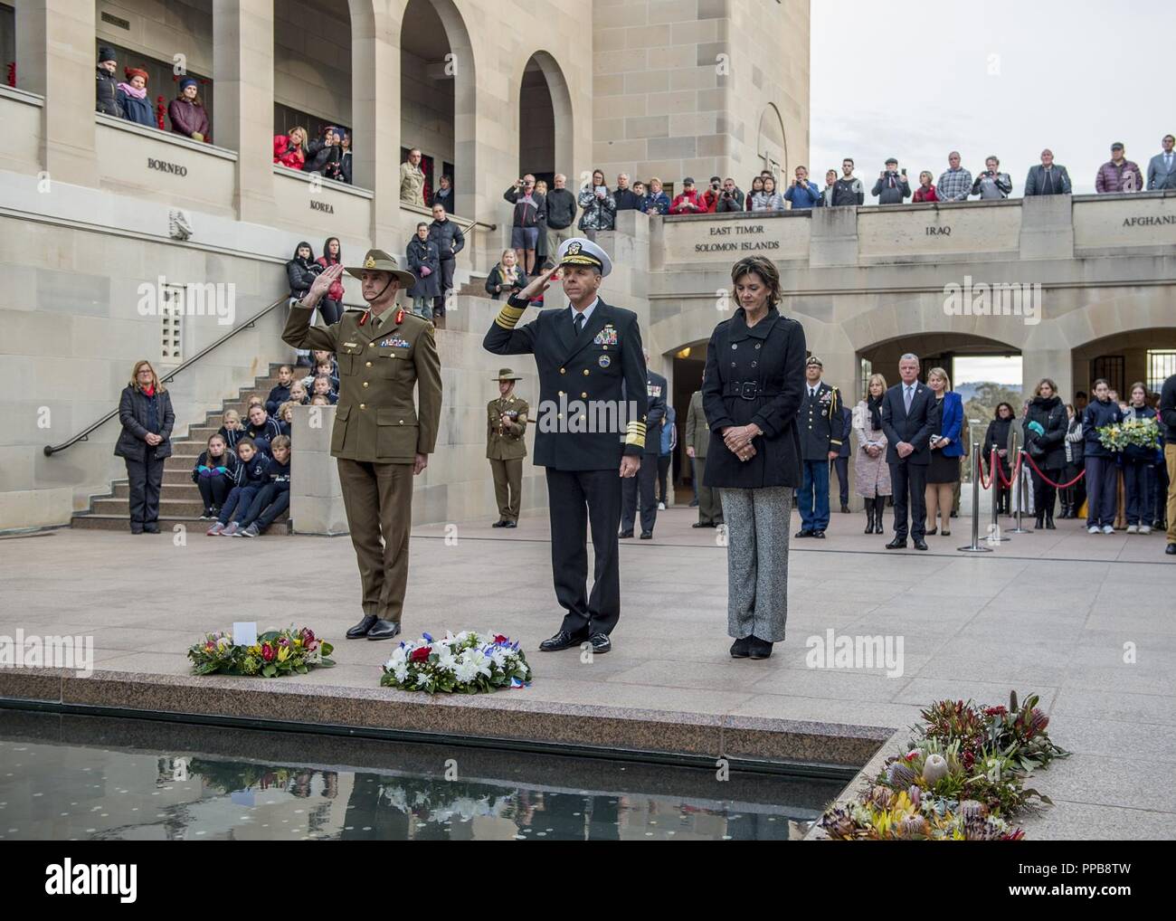 CANBERRA, Australia (Aug. 20, 2018) – Australian Chief of Defence Force ...