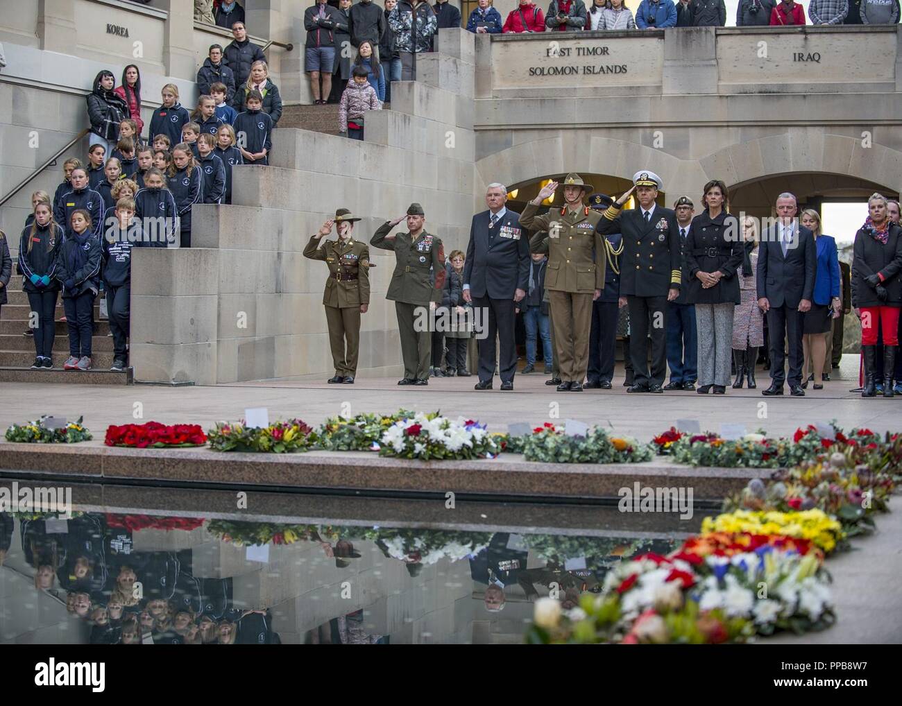 CANBERRA, Australia (Aug. 20, 2018) – Australian Chief of Defence Force ...
