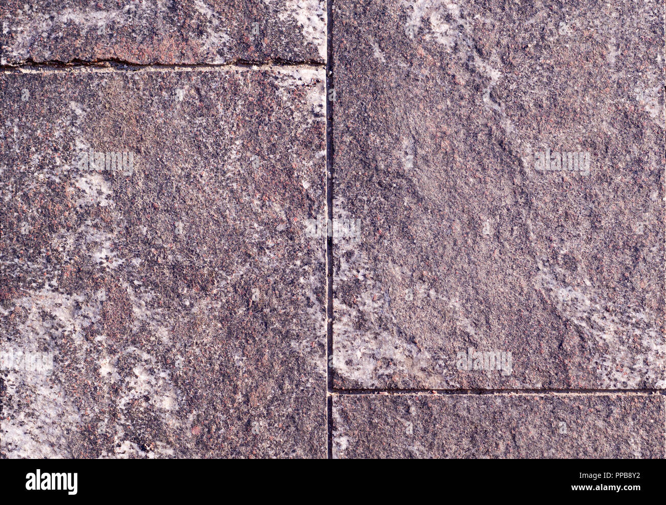 beige granite stone tiled background. architecture, texture Stock Photo ...