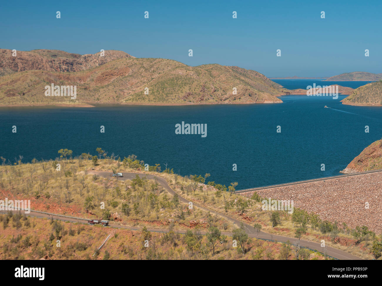 Ord River Dam, Lake Argyle, Western Australia Stock Photo - Alamy