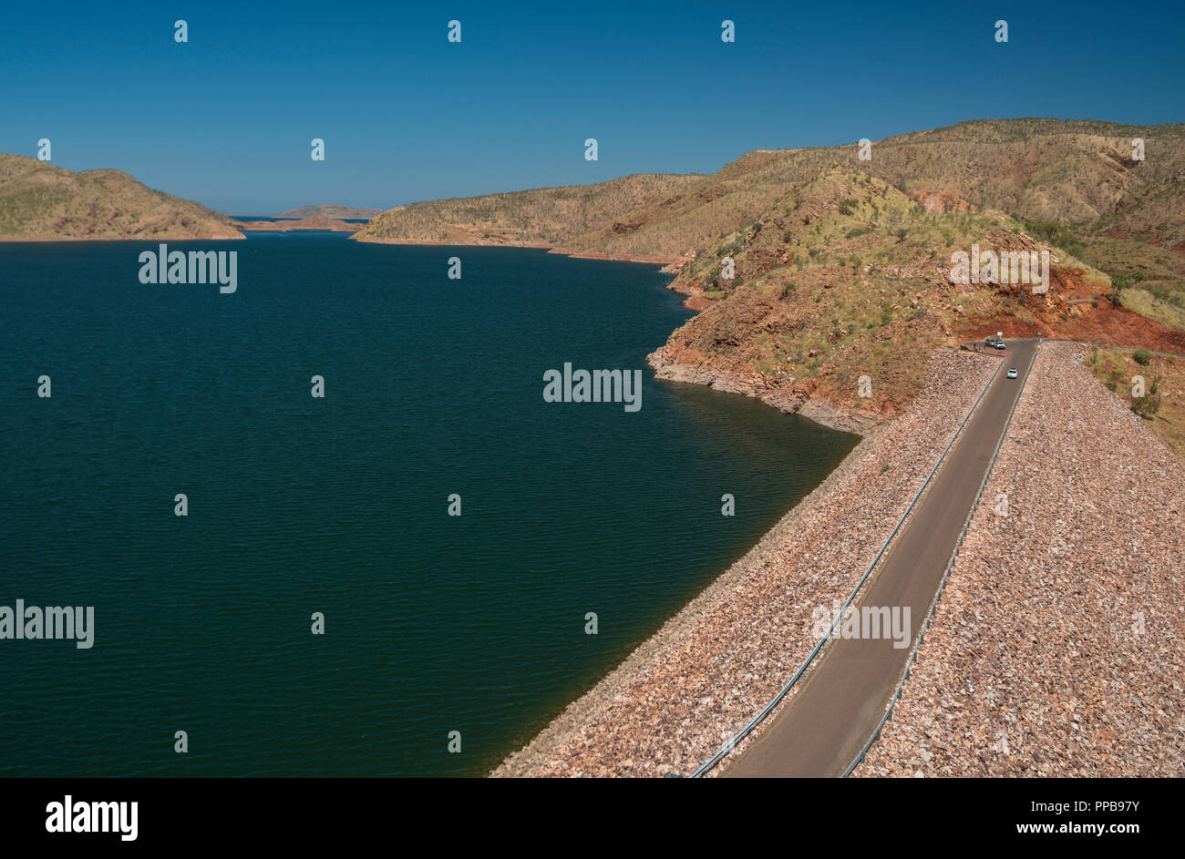 Ord River Dam, Lake Argyle, Western Australia Stock Photo - Alamy