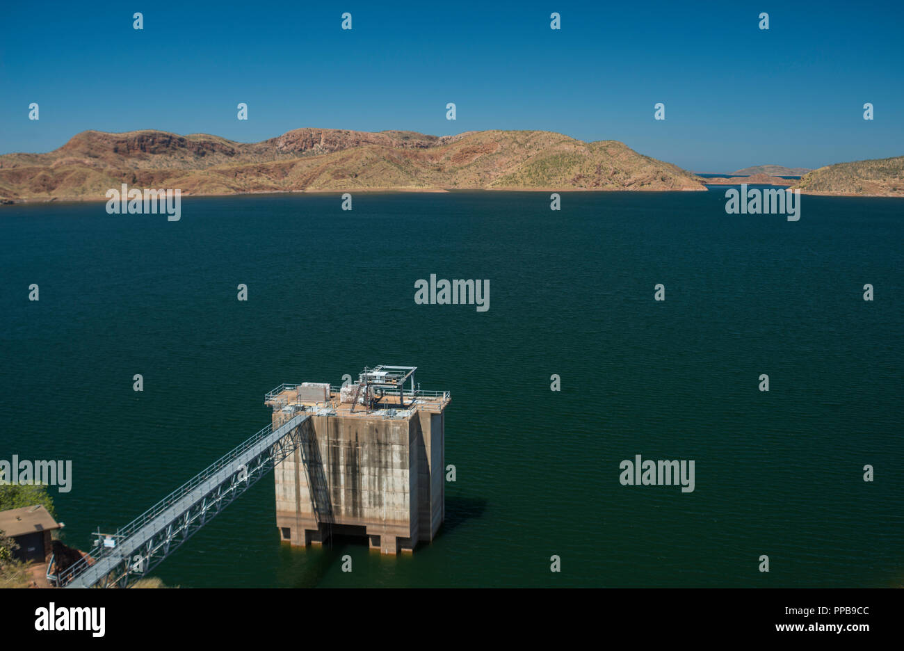 Ord River Dam, Lake Argyle, Western Australia Stock Photo - Alamy