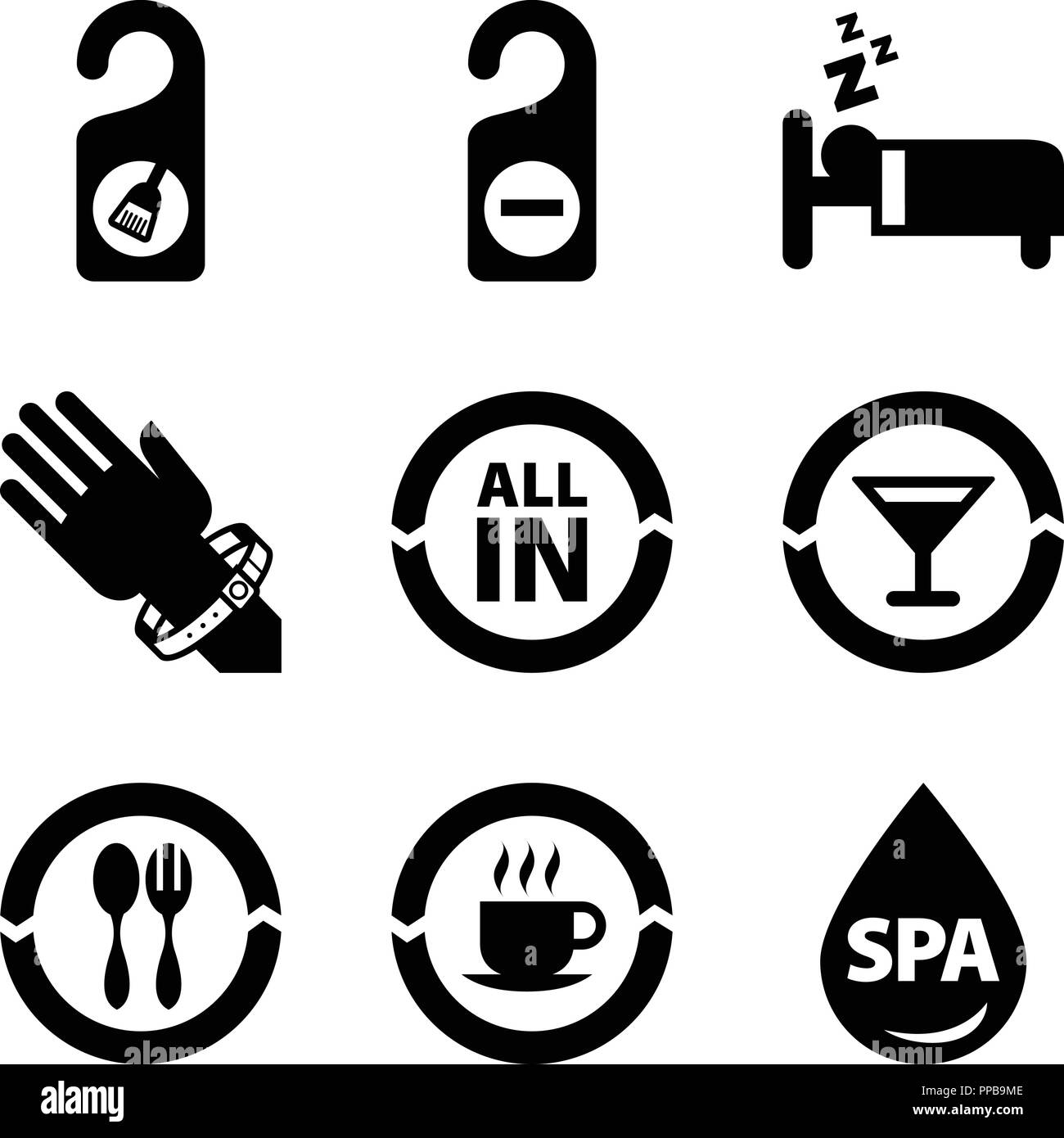 All inclusive room Stock Vector Image & Art - Alamy