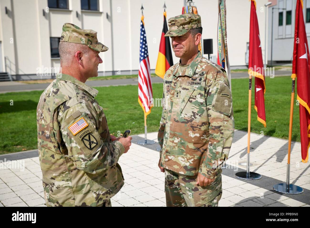 Lt. Gen. Christopher Cavoli welcomed the new U.S. Army Europe Deputy ...