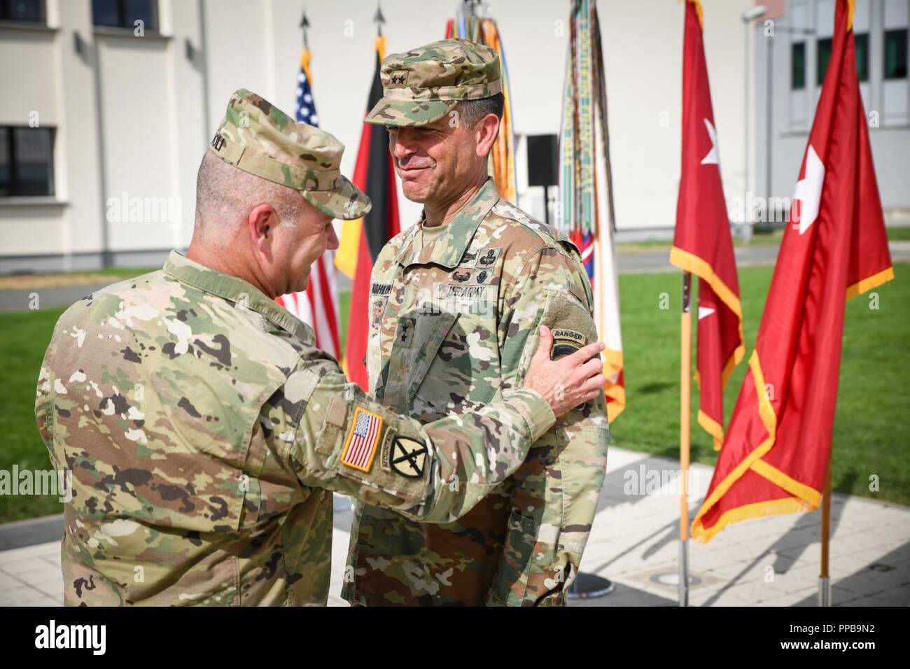Lt. Gen. Christopher Cavoli welcomed the new U.S. Army Europe Deputy ...