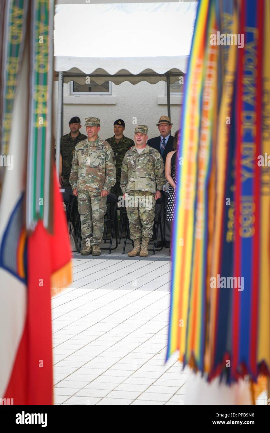 Lt. Gen. Christopher Cavoli welcomed the new U.S. Army Europe Deputy ...