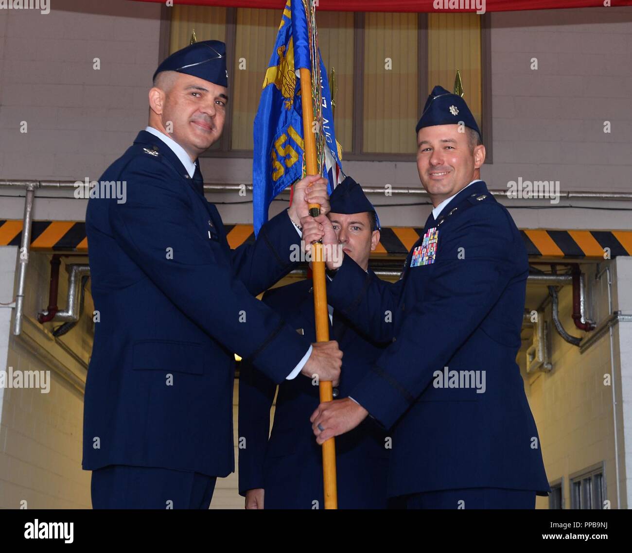U.S. Air Force Col. Robert A. Shelton, 100th Operations Group commander ...