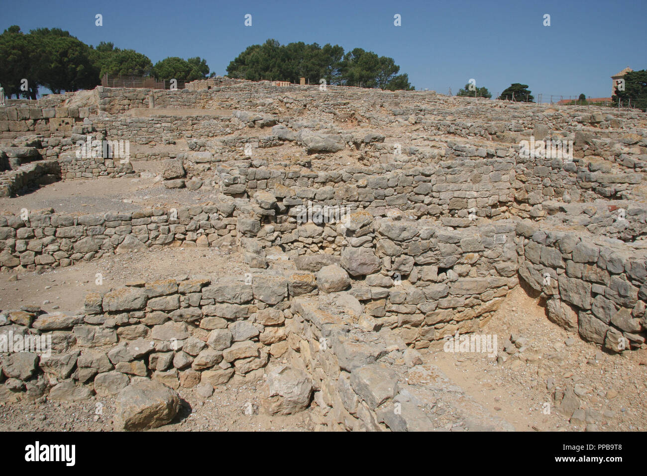 Greek Art. Emporium (Ampurias). Greek colony founded by the greeks of ...