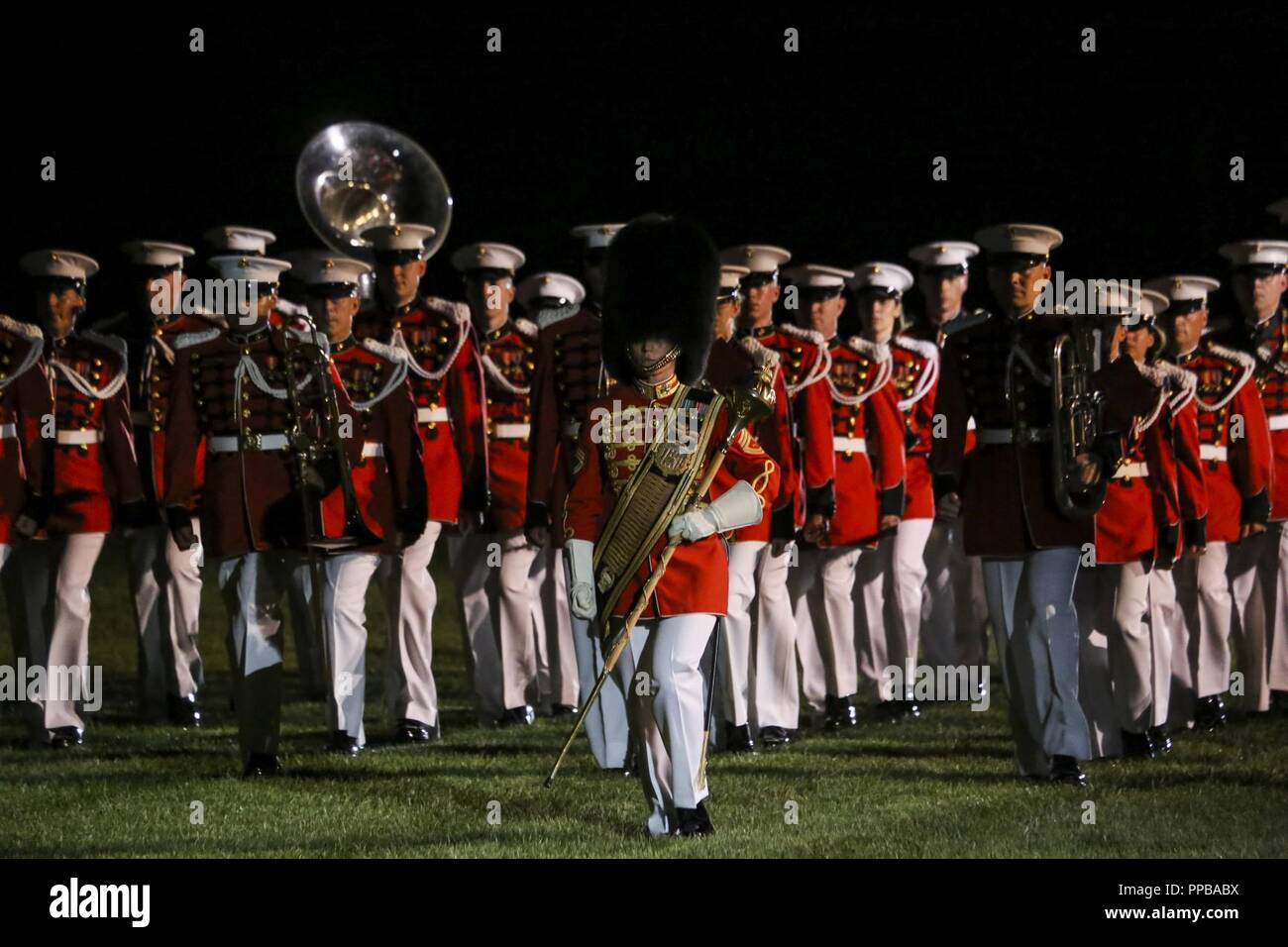 Gunnery Sgt. Stacie Crowther, assistant drum major, “The President’s ...
