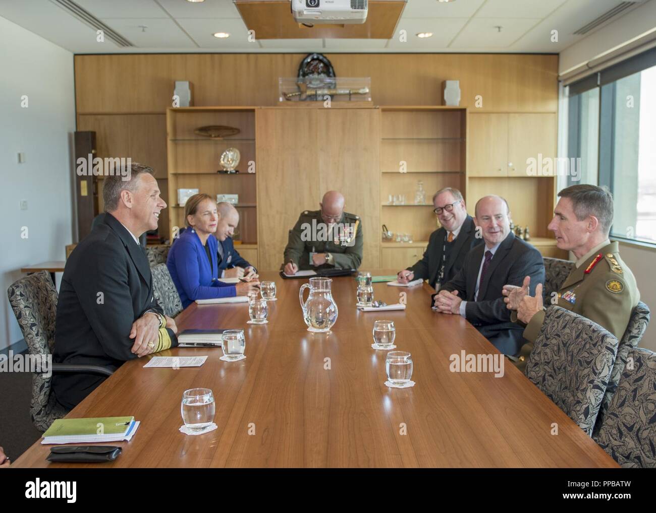 CANBERRA, Australia (Aug. 21, 2018) – Australian Secretary of the ...