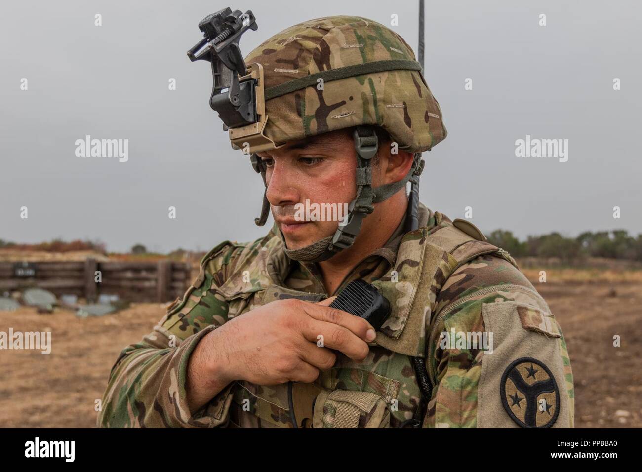 U.S. Army Sgt. Terrill Olsen, a Task Force Raider infantrymen from ...