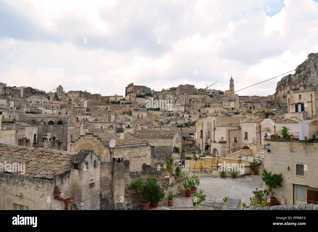 Ancient town of Matera, Basilicata, Italy Stock Photo - Alamy