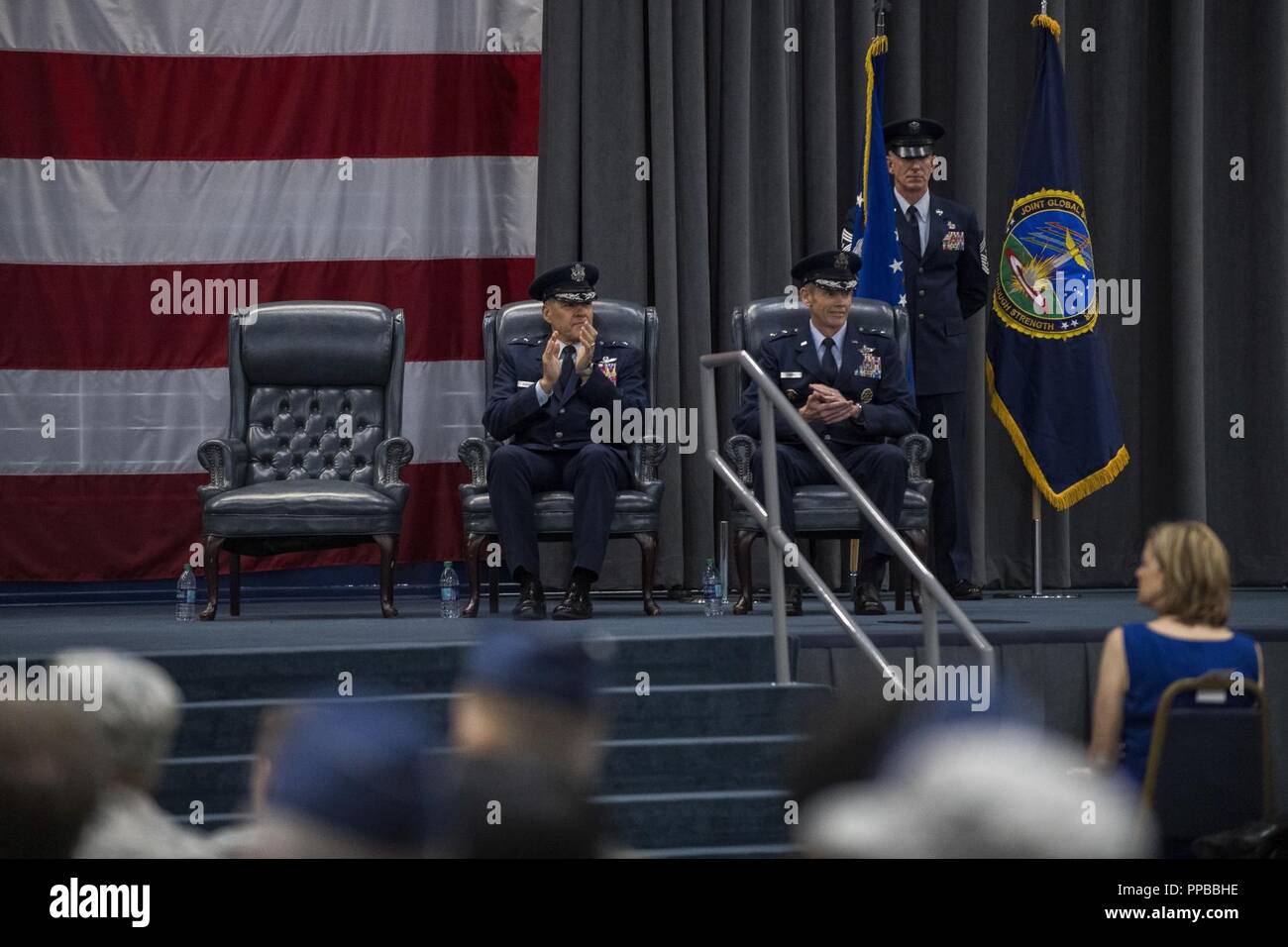 8th Air Force Change of command Ceremony at Barksdale Air Force Base ...