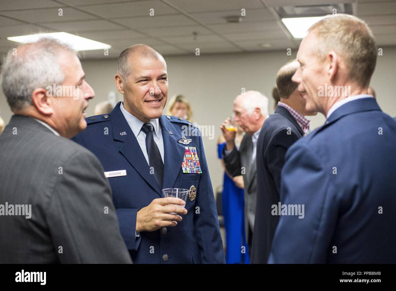 8th Air Force Change of command Ceremony Stock Photo - Alamy