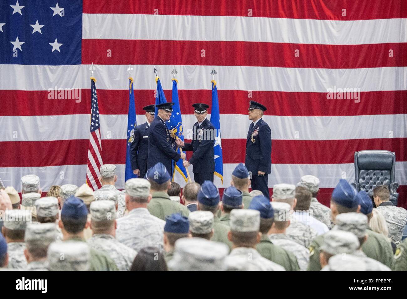 8th Air Force Change of command Ceremony at Barksdale Air Force Base ...