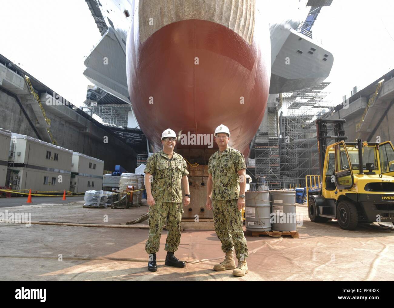 NAVAL BASE KITSAP-BREMERTON, Wash. (August 15, 2018) Force Master Chief ...