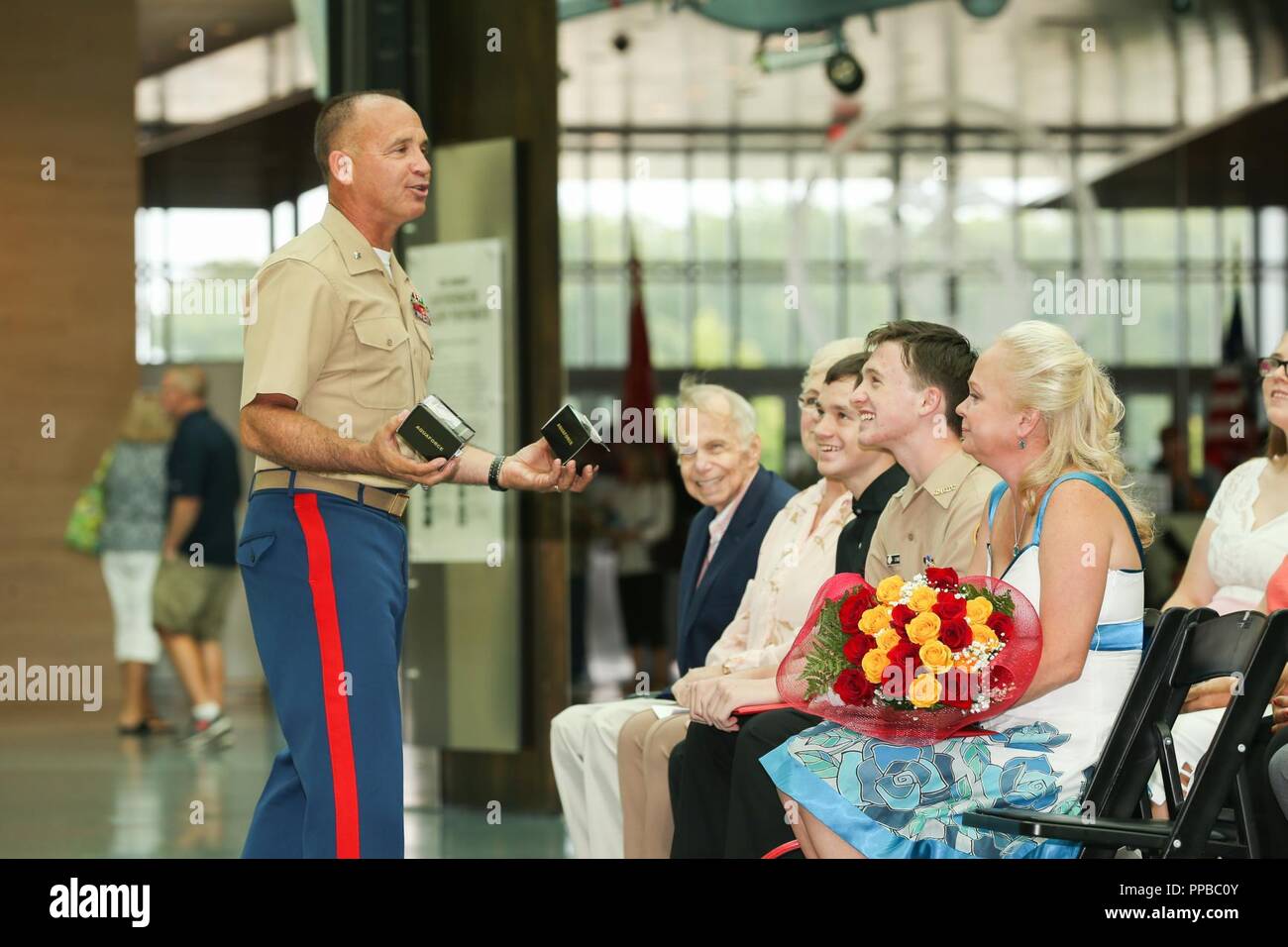U.S. Marine Corps Lt. Col. Richard Owens, program executive officer ...