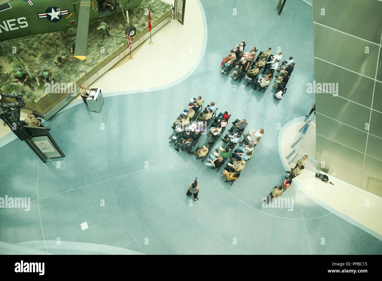 U.S. Marine Corps Lt. Col. Richard Owens, program executive officer ...
