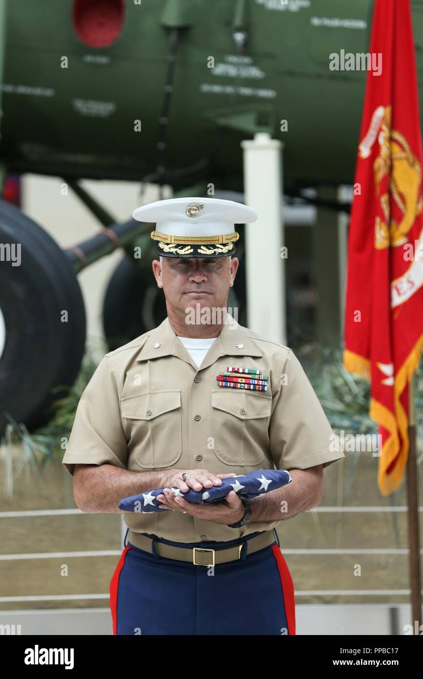U.S. Marine Corps Lt. Col. Richard Owens, program executive officer ...