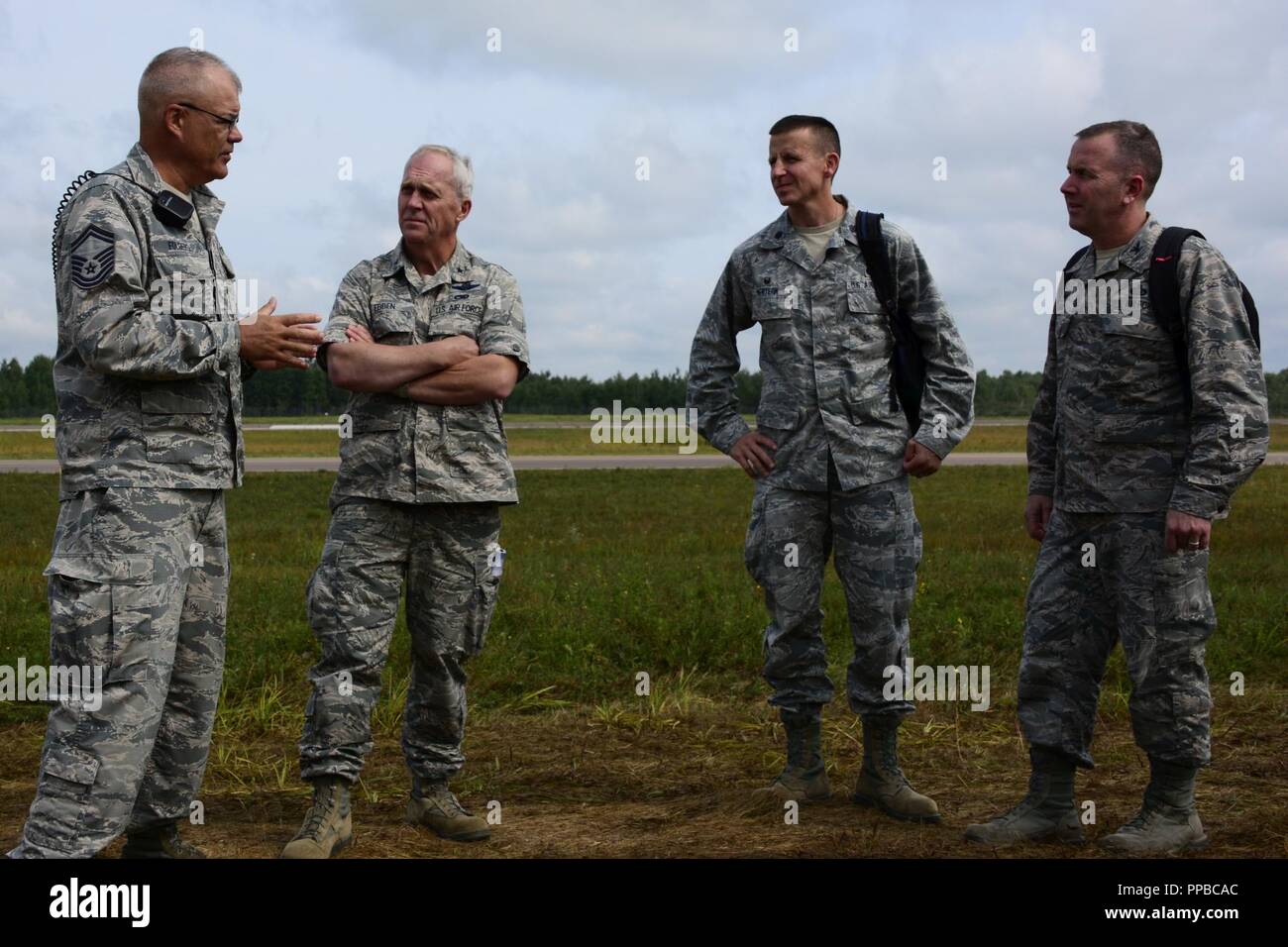 SMSgt. Ken Folgers, the deployed radar site lead with the 128th Air ...