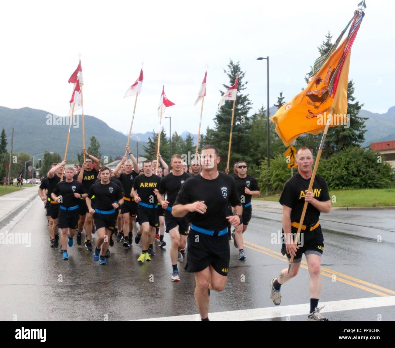 LTC Joshua Gaspard leads the paratroopers from 1st Squadron, 40th ...