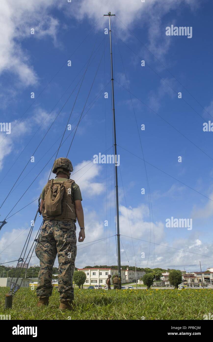 Lance Cpl. Tyler Reed, a field radio operator with 7th Communication ...