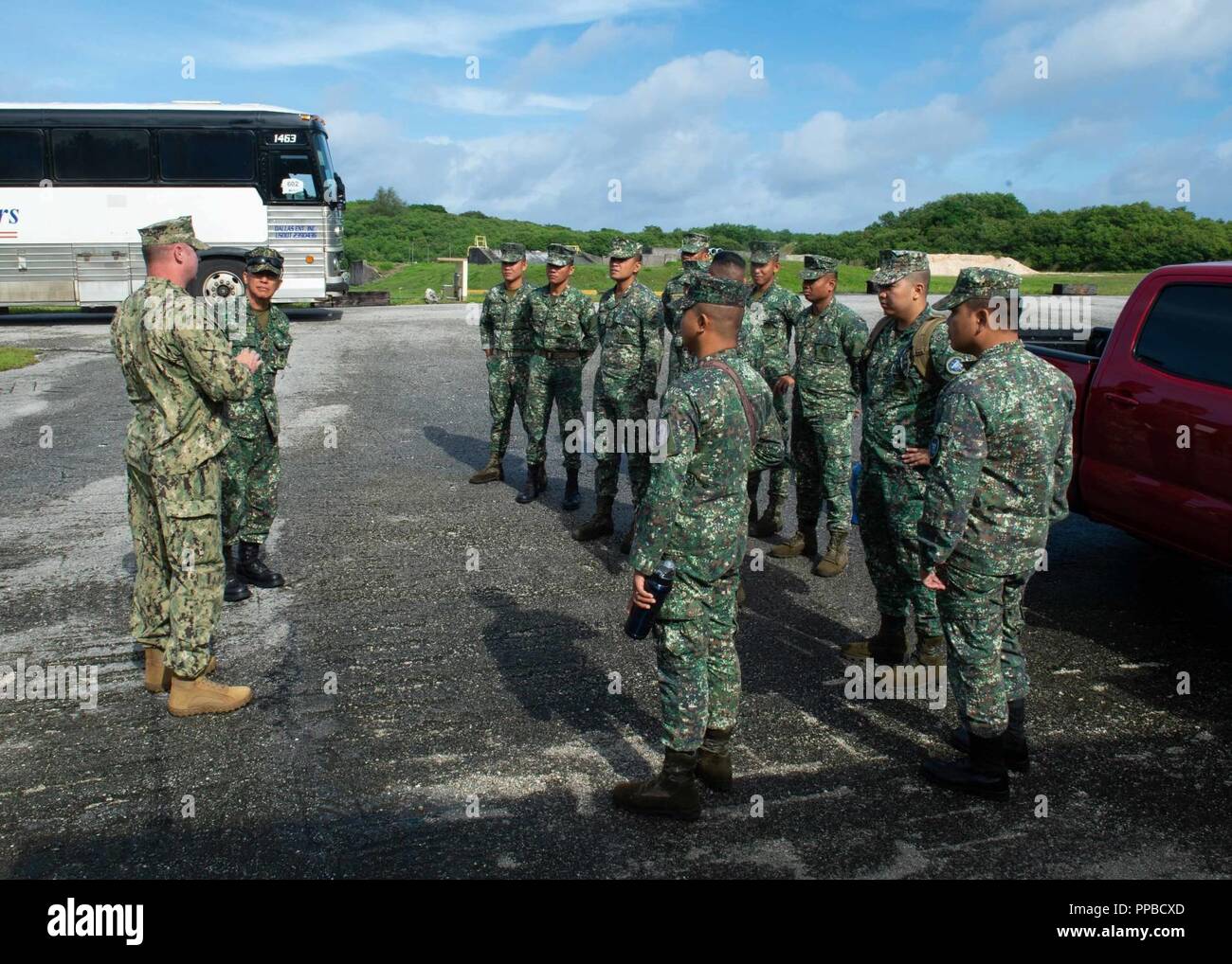 Chief Master-at-Arms Michael Minotto, assigned to Coastal Riverine ...